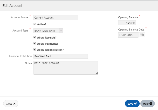Bank & Cash Accounts Overview – Clubtreasurer Help & Resources