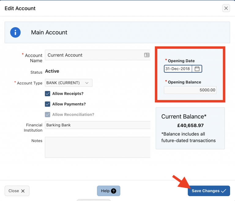 Setting up Initial Opening Balances – Help & Community